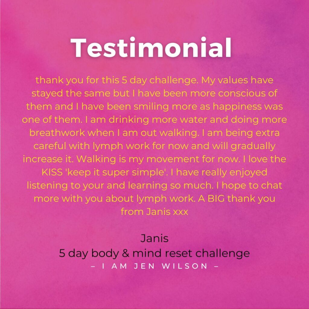 Do you need a body and mind reset?