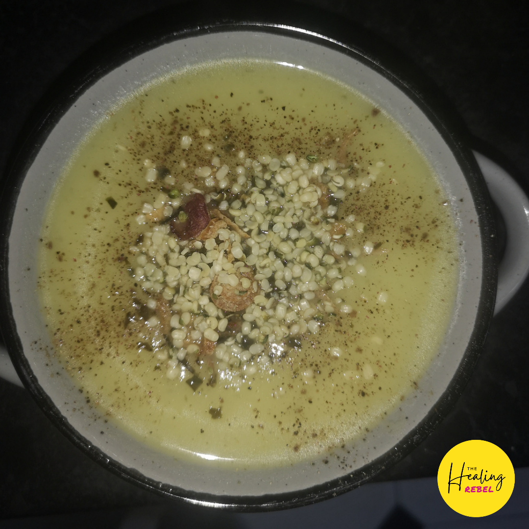 Potato and leek soup